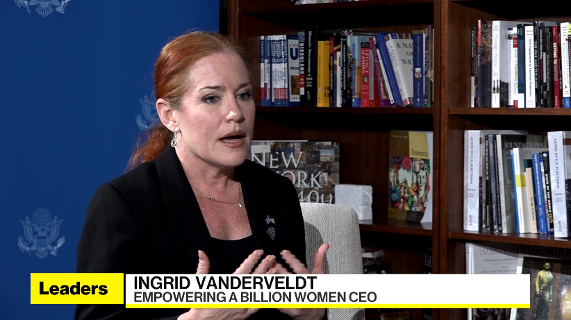 Ingrid Vanderveldt, Empowering a billion women CEO | Bloomberg Adria