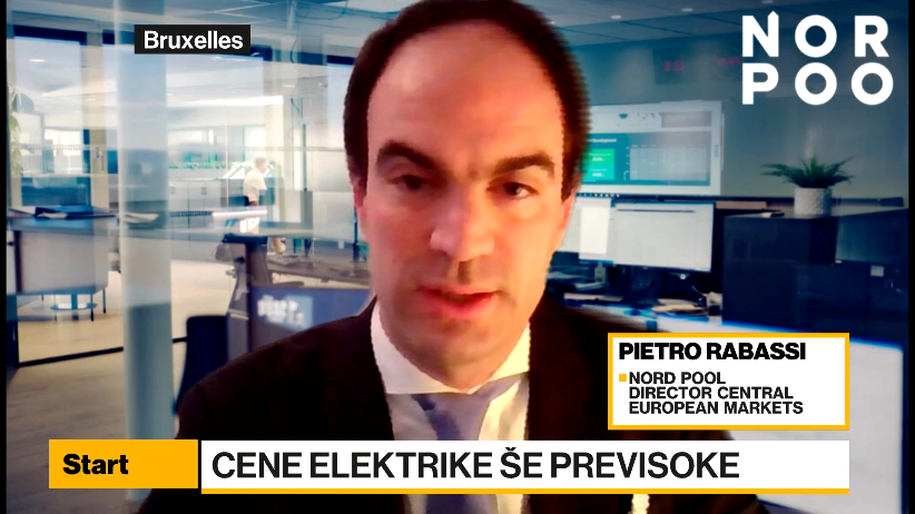 Rabassi: Cene plina imajo ključen vpliv na veleprodajne cene elektrike | Bloomberg Adria