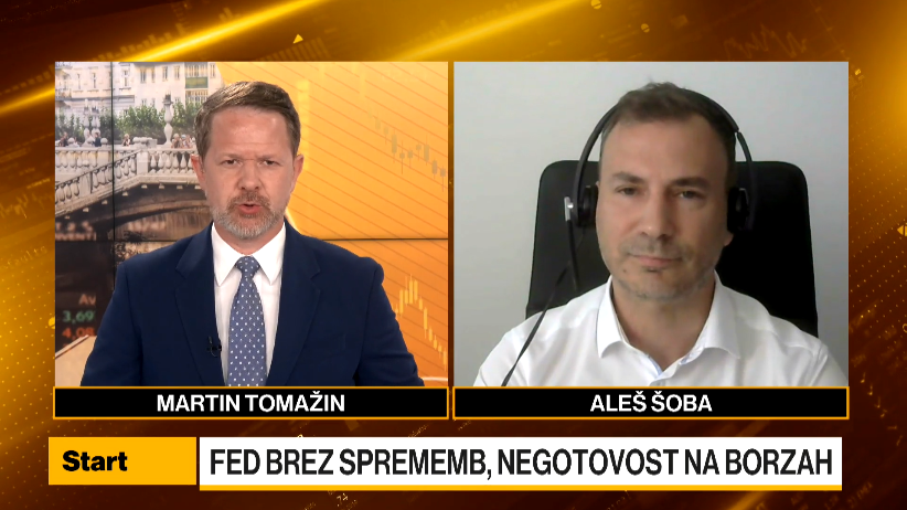 Šoba: Rast na ljubljanski borzi se lahko nadaljuje, a ne v takem tempu ...
